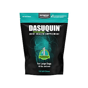 Nutramax Laboratories Dasuquin Joint Health Supplement for Large Dogs - With Glucosamine, Chondroitin, ASU, Boswellia Serrata Extract, and Green Tea Extract, 150 Soft Chews