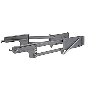 Mixer Lift Appliance Lift, Heavy-Duty Mixer Lift for Cabinet, Kitchenaid Mixer Cabinet Lift, Kitchen Cabinet Hardware with Locking Mechanism, Holds up to 60 LBS, for Small Kitchen Appliances, Zinc