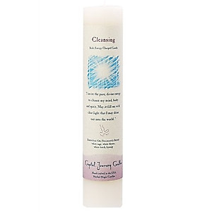 Crystal Journey Cleansing Pillar Candle, 1 EA