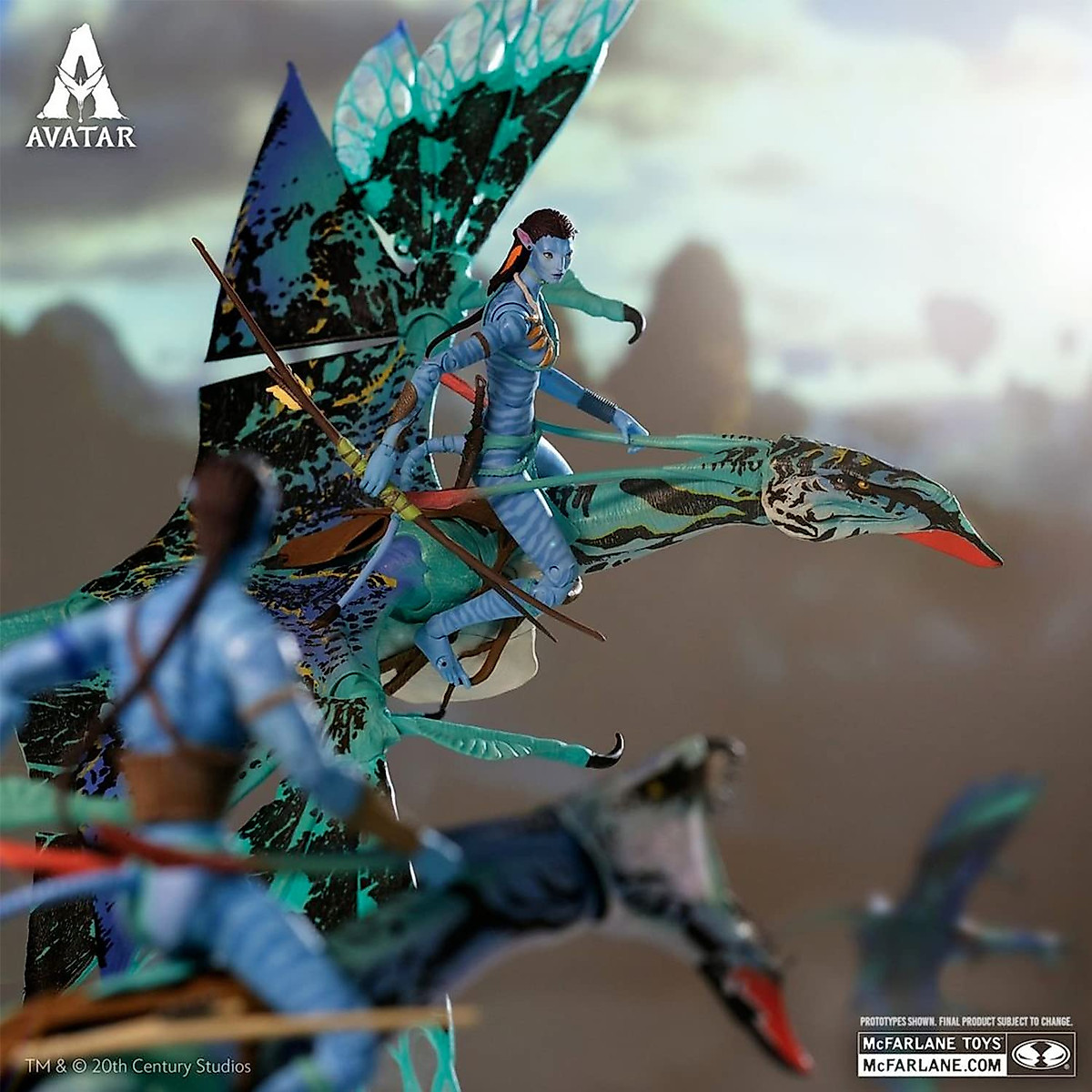 McFarlane - Avatar MEGA Banshee - A1 Jake Sully's Banshee (Bob), Multicolor