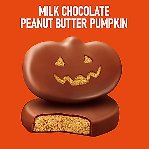 Reese’sHalloween Peanut Butter Pumpkin Cups King Size Pack of 3 - Delicious Treats ReesesHalloween Candy KingSize Bars for Spooktacular Festivities - Great for Kids and Adults 2.8 Oz, 170 Calories