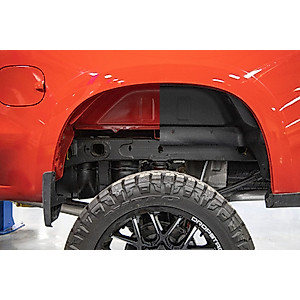 Rough Country Rear Wheel Well Liners for 2019-2022 Chevy Silverado 1500-4519 Black