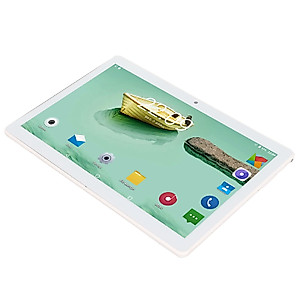 MAVIS LAVEN Tablet, Metal Case Dual SIM Tablet Computer 2GB 32GB RAM 10inch Octacore Processor Office (US Plug)