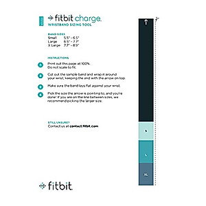 Fitbit Charge HR Wristband, Plum, Large (Renewed)