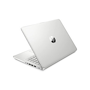 HP 2022 14" HD Touchscreen Display Laptop, AMD Ryzen 3-3250U, 8GB RAM, 128GB PCIe SSD, AMD Radeon Graphics, True Vision HD Camera, Bluetooth, Windows 11 S, Silver, 32GB Snow Bell USB Card