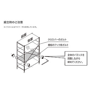 Muji 0299155 Steel Unit Shelf, Steel Shelf Set, Small, Light Gray, Width 22.8 x Depth 16.1 x Height 32.7 inches (58 x 41 x 83 cm)