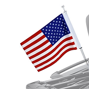 6x9 Motorcycle Flag,Motorcycle American Flag,Motorcycle USA Flags 6x9,Double Sided Double Stitched Motorcycle Flag Replacement