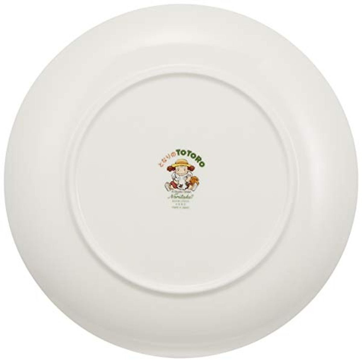 Noritake T50116A/4660-4 My Neighbor Totoro Plate, 9.1 inches (23 cm), Hiruga, Microwave Safe, 1 Piece, Bone China