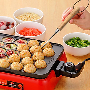 Wahei Freiz AD-547 Cookware, Takoyaki Pick, Ajido, Stainless Steel, Made in Japan