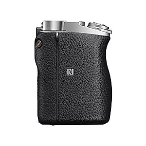 Sony Alpha a6300 Mirrorless Camera Interchangeable Lens Digital Camera with APS-C, Auto Focus & 4K Video - ILCE 6300/S Body with 3” LCD Screen - E Mount Compatible - Silver (Includes Body Only)