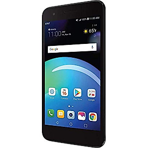 AT&T GoPhone LG Phoenix 3 4G LTE with 16GB Memory Prepaid Cell Phone - Black