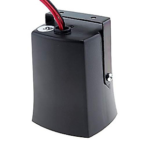 DriSentri Alert Siren, 12-24V Black 6 Tone Car Alarm Auto Warning Siren Horn for Motorcycle Car Vehicle