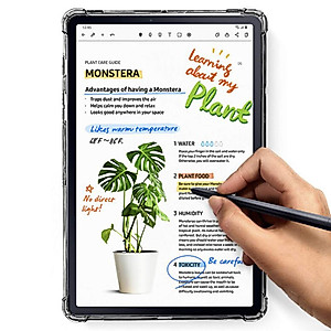 SFFINE Clear Case for Samsung Galaxy Tab S8 2022 and Galaxy Tab S7 2020 Tablet,[Thick Corner] Transparent Thin Slim Soft Flexible TPU Gel Silicone Protective Case Cover for Galaxy Tab S8/S7 11 Inch