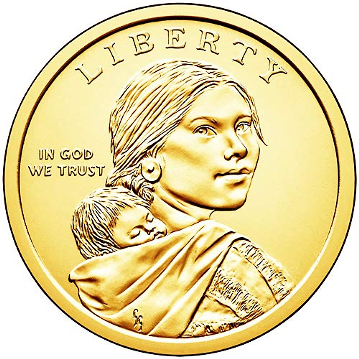 2020 P Position B BU Sacagawea Native American Anti-Discrimination Law Dollar Choice Uncirculated US Mint