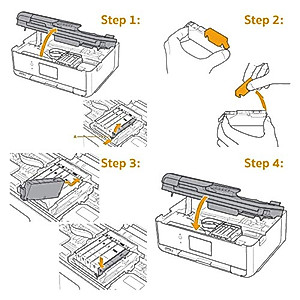 Arthur Imaging Compatible Ink Cartridge Replacement for Canon PGI-280XXL CLI-281XXL PGI 280 XXL CLI 281 XXL use with PIXMA TS9120 TS8120 TS8220 (PGBK, Black, Photo Blue, Cyan, Magenta, Yellow) 6 Pack