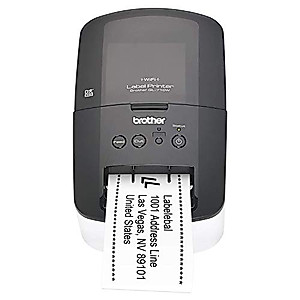 Labelebal Compatible 2-3/7" x 100' Direct Thermal Continuous Length Labels Replacement for DK-2205 Shipping Mailing Postage Compatible for Brother QL Printer (12 Rolls + 1 Frame, 30.48m Labels/Roll)…