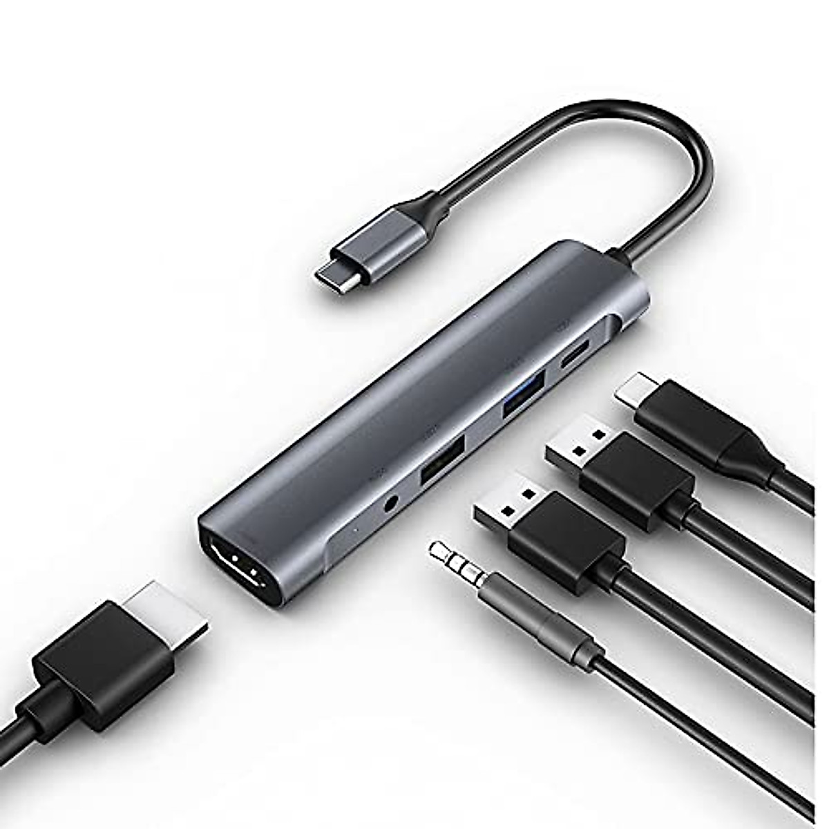 WJCCY Multi-Interface Station USB Splitter Computer Notebook Extended External Converter