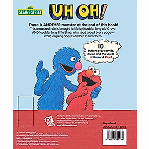 Sesame Street with Elmo and Grover - Another Monster at the End of This Sound Book - Read Along Book Voiced by Elmo and Grover - PI Kids