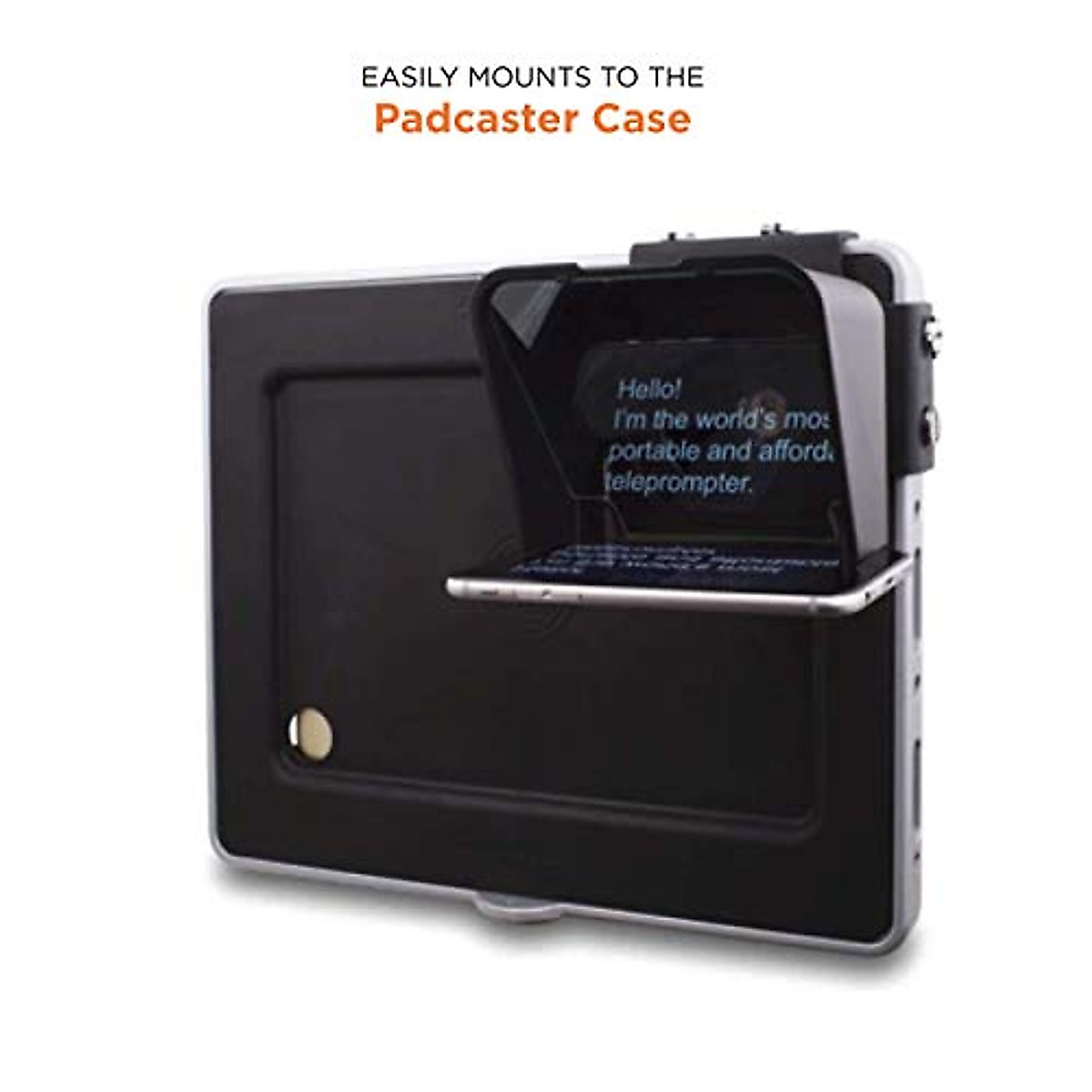 The Padcaster Parrot Teleprompter Kit, Portable Teleprompter for iPhone