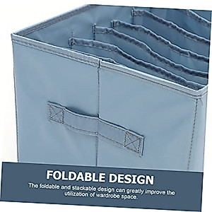Healeved Clothes Organizer Clothes Organizer for Closet Clothing Drawers Storage Drawers Baby Clothes Organizer Foldable Desk Organizers Fabric Bathroom Organizer Clothing Drawer Organizers