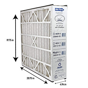 Trion Air Bear MERV 13 Air Purifier Filter Replacement with Factory Installed Double Gasket and Pleated Air Filter Media (4 Pack)