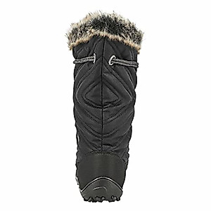 Columbia Women's Minx Mid III Omni-Heat Waterproof Winter Boot Black 10 Medium US