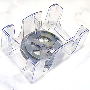 FONBEAR 6-Deck Rotating Playing Card Holder - Smooth 360 Degree Swivel Deck Holder - Playing Card Tray Great for Canasta, UNO, Blackjack, Texas Hold'em, Hand and Foot, Dealing and Discard Accessories