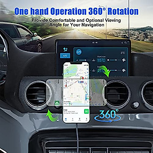 Mag-Safe Wireless Car Charger,Englear Magnetic 15W Fast Charging Car Charger Phone Holder, Auto-Clamping Air Vent Car Phone Holder for iPhone 14/13/12,13/12 Mini,14/13/12 pro,14/13/12 pro max,14 Plus