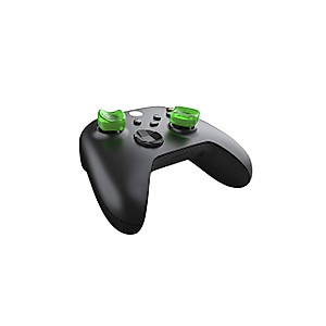 Gioteck STGX Thumb Grips Xbox Series X/S - Silicone Plugs/Caps/Protector for Xbox X/S Joysticks Grips - Non-Slip - Aim Aid - Green
