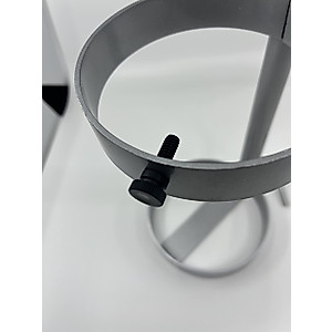 FWF Oxygen Holder for A Walker Holds 1 (D OR E Style) Cylinder Diameter Made in USA