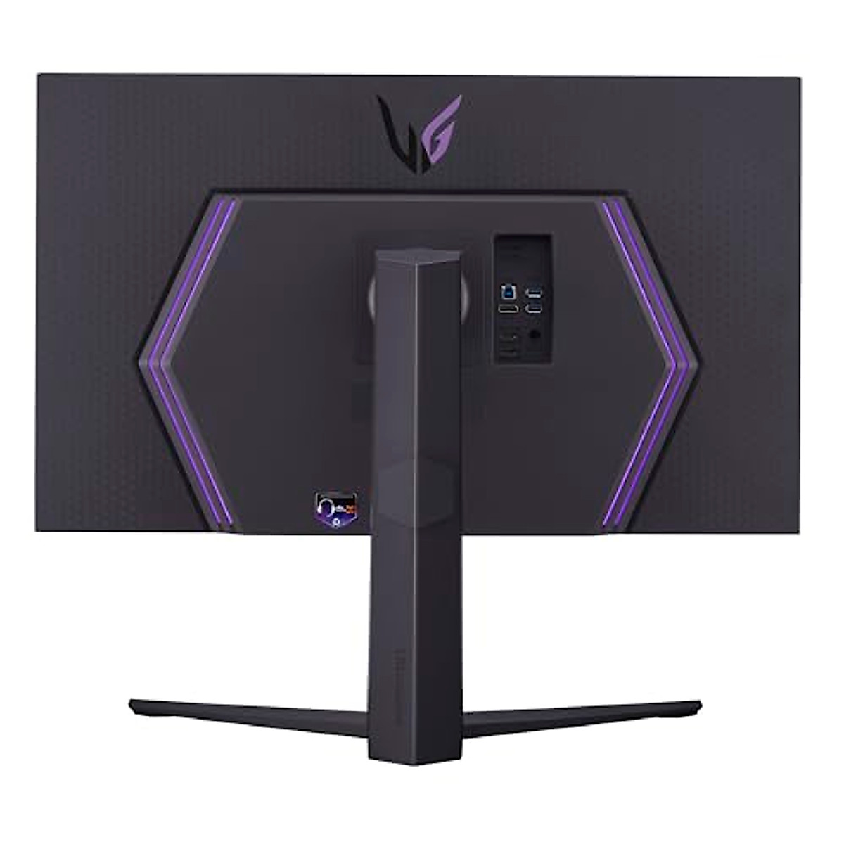 LG 32" UltraGear 4K UHD (3840x2160) Gaming Monitor, 144Hz, 1ms, VESA DisplayHDR 400, G-SYNC and AMD FreeSync Premium, HDMI 2.1, DisplayPort, 4-Pole HP Out DTS HP:X, Tilt/Height/Pivot Stand, Black