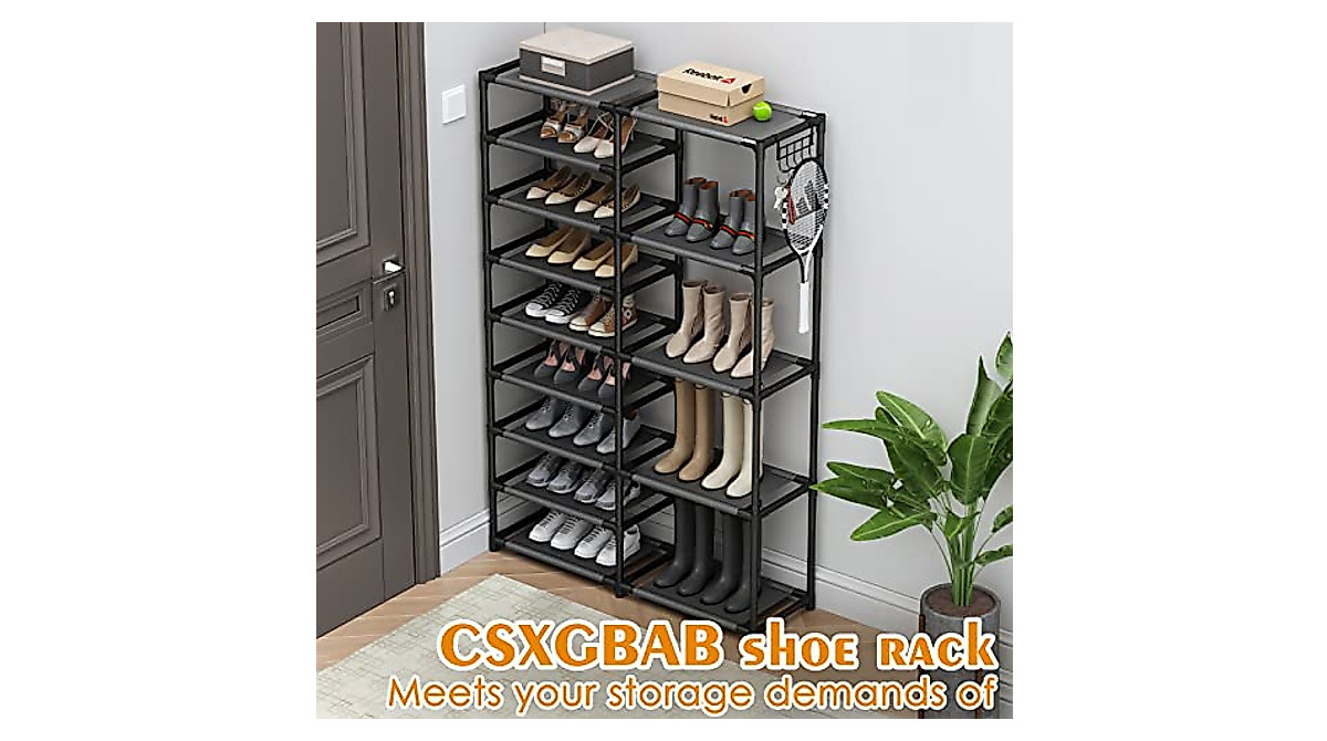 CSXGBAB Tall Shoe Rack - Maximize Your Space