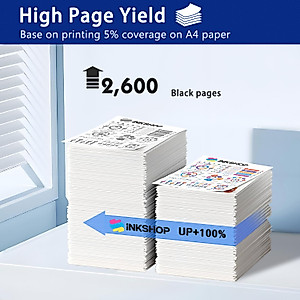 TN450 Compatible TN-450 Black High Yield Toner Cartridge Replacement for Brother TN-450 DCP-7060D DCP-7065DN Intellifax 2840 HL-2132 Toner.(2 Pack)