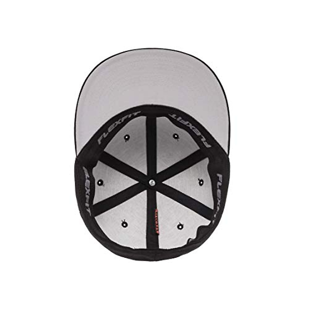 Flexfit Men's On Field Pro-Baseball Cap, Black, Large-X-Large