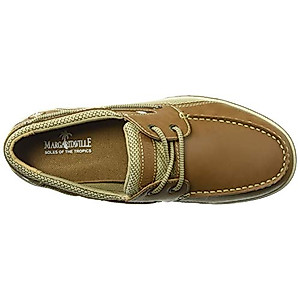 Margaritaville Men's Steady Boat Lightweight Slip On Shoes, TAN, 8.5