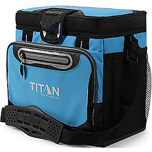 Arctic Zone Titan Deep Freeze Cooler - 16 Can Zipperless Hardbody Cooler - Deep Freeze Insulation, HardBody Liner, and SmartShelf