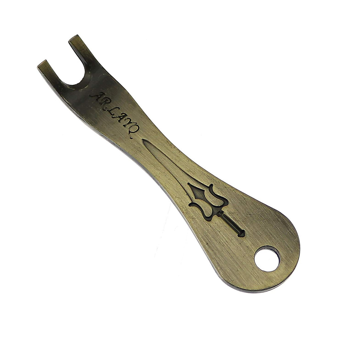 Maxmoral Acoustic Guitar Bridge Pins Puller String Peg Extractor Removal Pulling Tool, Green Bronze