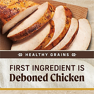 Merrick Healthy Grains Premium Adult Dry Dog Food, Wholesome And Natural Kibble With Chicken And Brown Rice - 4.0 lb. Bag