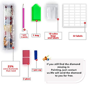 5D Diamond Painting Beach Art Kits for Adult,Ocean Beach Blue Sky,Rhinestone Full Round Diamond Drill,Gem Art Craft Home Game for Adult,Wall Painting Kit 15.7x11.8 inch