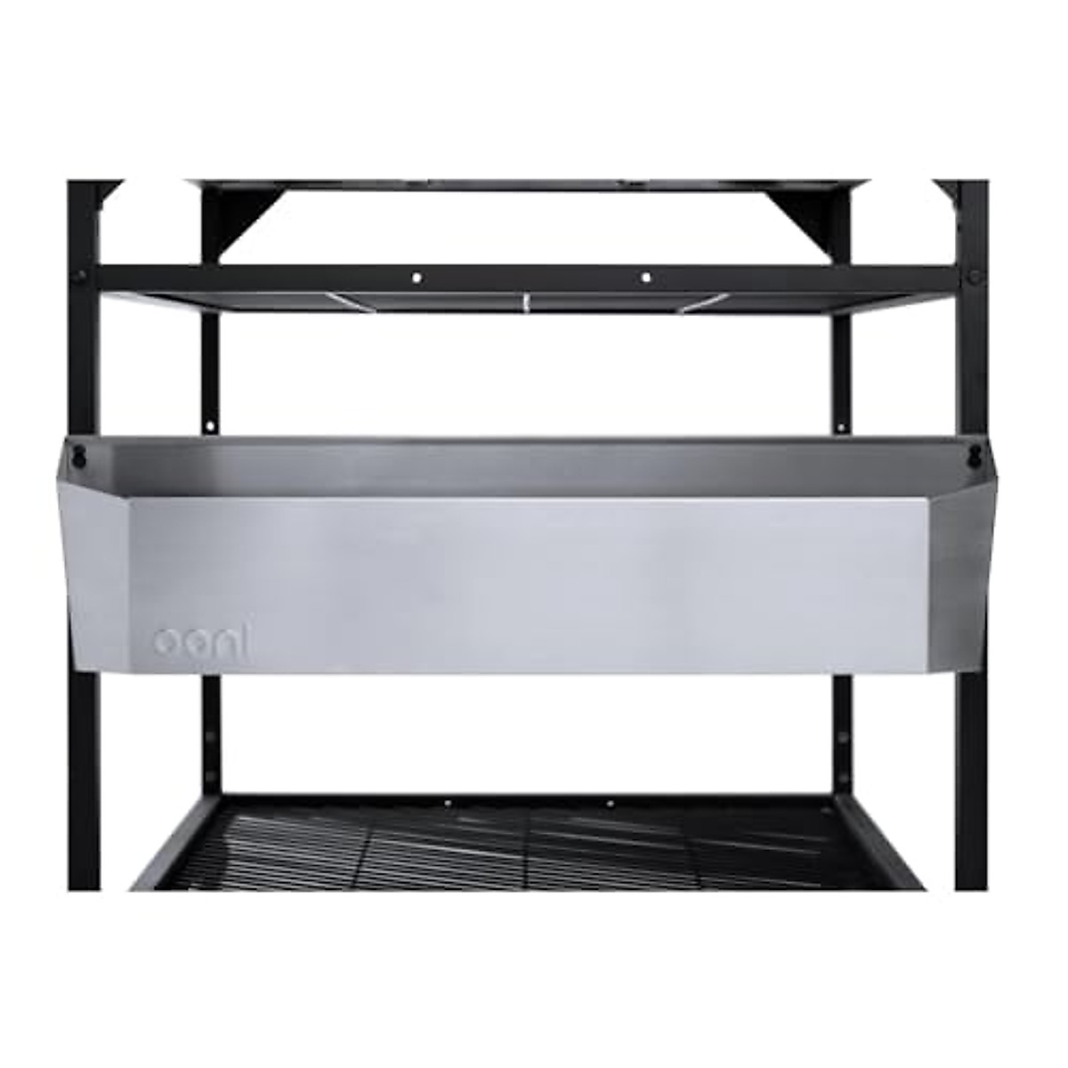 ooni Utility Box Large – Durable Stainless Steel Utility Box - Fits onto Large Modular Table or Used as Standalone Outdoor Kitchen Storage – Sleek Outdoor Kitchen Storage Solution