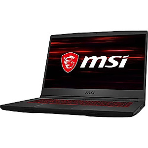 MSI GF65 Thin 15.6" 144Hz FHD IPS Gaming Laptop (Intel i7-10750H 6-Core 2.60GHz, 32GB RAM, 512GB PCIe SSD, GeForce RTX 3060 6GB, Red Backlit KYB, WiFi 6, BT 5.2, Win 10 Home) w/Dockztorm Hub