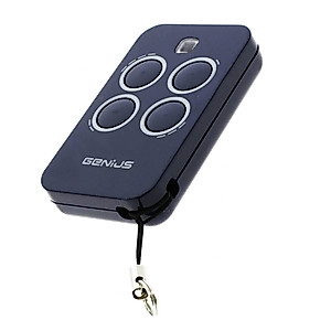 L.A. Ornamental Genius Echo TX4 RC 433 MHz Remote Control Transmitter Garage Door Openers, Blue