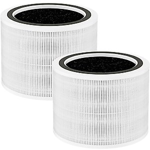 Fil-fresh Core 200S Replacement Filter Compatible with LEVOIT Core 200S Air Purifier, H13 True HEPA Filters and Activated Carbon, Replace Core 200S-RF, Fit Levoit Core 200s Replacement Filter, 2-Pack