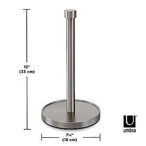 Umbra Cappa Paper Towel Holder, Nickel