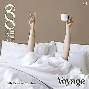 Mayfair Linen Queen/Full Duvet Cover, 600 Thread Count Sateen 3Pc Egyptian Cotton Duvet Cover Set, 100% Pure Cotton Comforter Cover, 2 Pillow Shams, Zipper Closure, 7 Corner Ties - (Silver)