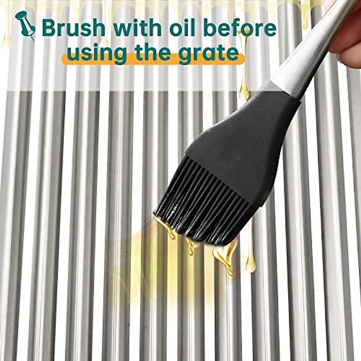 Kalomo Grill Grates Replacement Grill Heat Plates Shield BBQ Gas Grill Replacement Parts Outdoor for Dyna-Glo DGF510SBP, DGB515SDP-D,Backyard BY13-101-001-13,BY14-101-001-04, Uniflame GBC1059WB, BHG