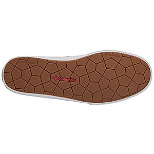 Columbia Womens Slack Water PFG Slip Boat Shoe, Mirage/Bright Poppy, 9 US