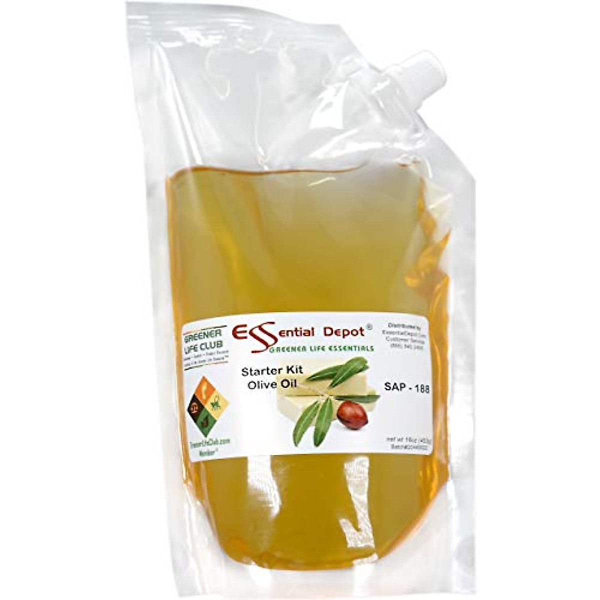 S.T.E.M. Soap Making Kit Refill - Refill Soap Making Kit for Science Technology Engineering Mathematics Students - Includes pre-Measured Ingredients to Make a loaf of soap