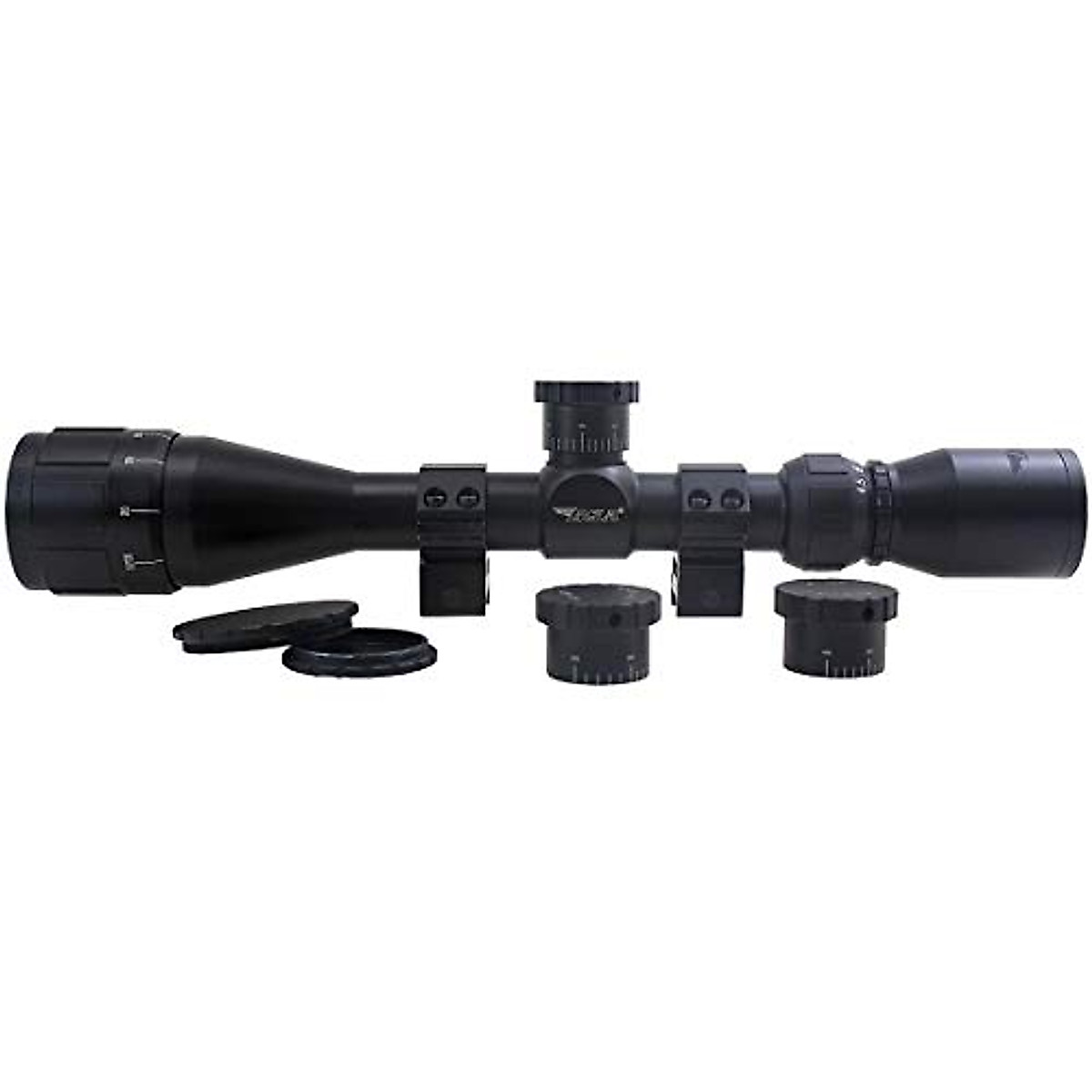BSA Optics 22-412X40AOWRTB 4-12X40 Sweet 22 AO Air Rifle Scope , Black