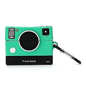 Camera Case for Airpod Pro/Pro 2nd,3D Cartoon Cute Camera Case for Kids Girls Teens Boys,Fashion Kawaii Funny Cool Fun Stylish Character Camera Soft Case for Airpod Pro 2019/Airpod Pro 2nd 2022